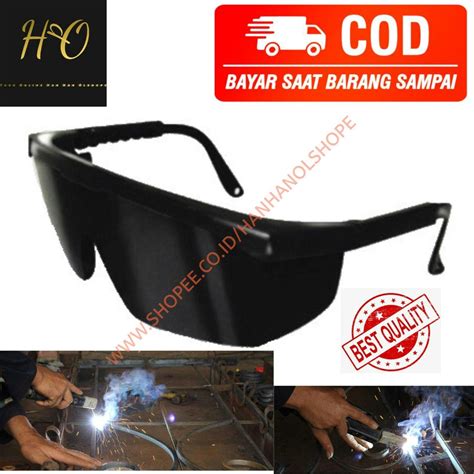 Jual KACAMATA LAS GERINDA CLEAR KACA MATA SAFETY WELDER GURINDA