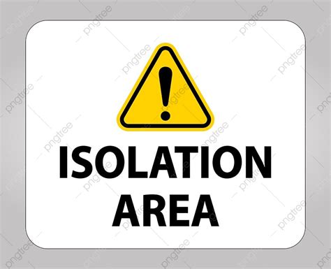 Area Vector Png Images Isolation Area Sign On White Background