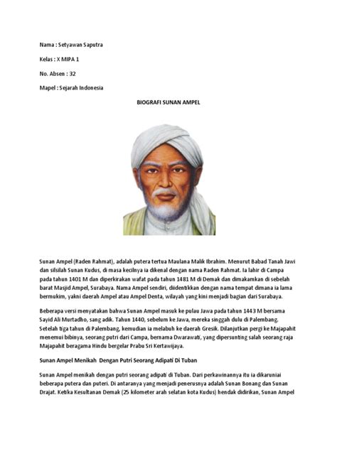 Biografi Sunan Ampel Doc 1 Pdf