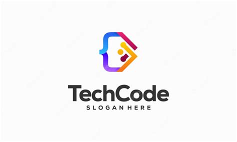 premium vector modern coding logo designs concept vector programmer