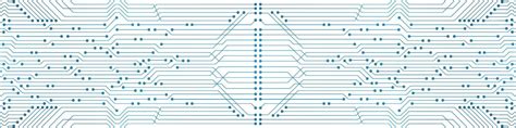 Microchip Technology Background Blue Digital Circuit Board Pattern