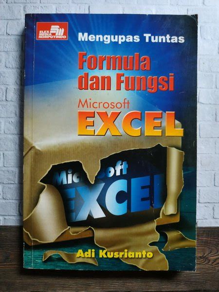 Jual Mengupas Tuntas Formula Dan Fungsi Microsoft Excel Adi Kusrianto Di Lapak Papa Panda