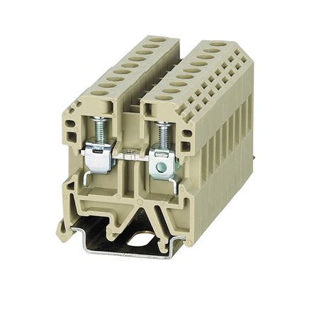 Sak4 Feed Through Universal Din Rail Terminal Block Weidmuller And Din Rail Terminal Block