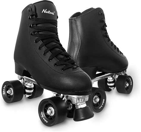 Roller Skates For Women With Pu Leather High Top Double