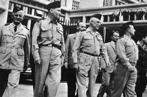 GUERRE D ALGÉRIE Les Généraux putchistes en 1961 à Alger EUR 1 70