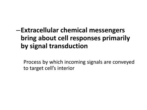 Ppt Intercellular Communication Powerpoint Presentation Free