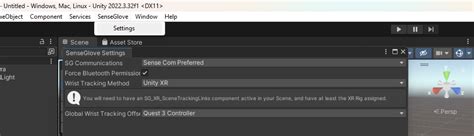 Unity Wrist Tracking — Senseglove Docs Documentation