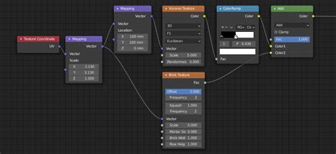 Texturing Procedural Texture Of Random Square Clusters Blender
