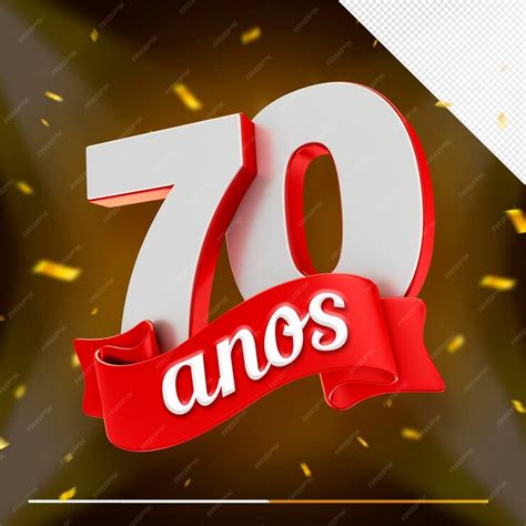 Logotipo De Comemoração De Aniversário 3d Para Composições De Peças