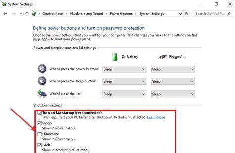 Windows Shutdown Settings In Power Options Are Missing Super User