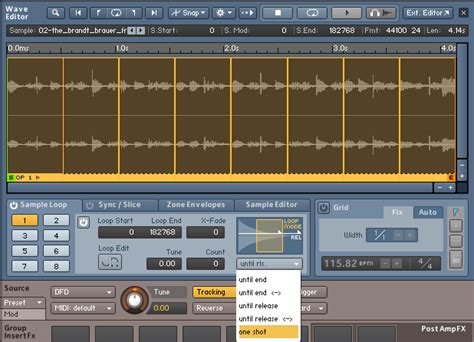 How To Set Up A Sample To Play In One Shot Mode In KONTAKT Native Instruments