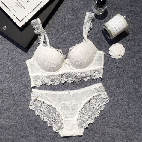 Jolie Lingerie Lingerie Set White Lingerie Bra And Panty Sets Bras