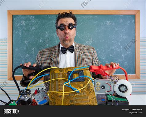 Nerd Electronics Image Photo Free Trial Bigstock