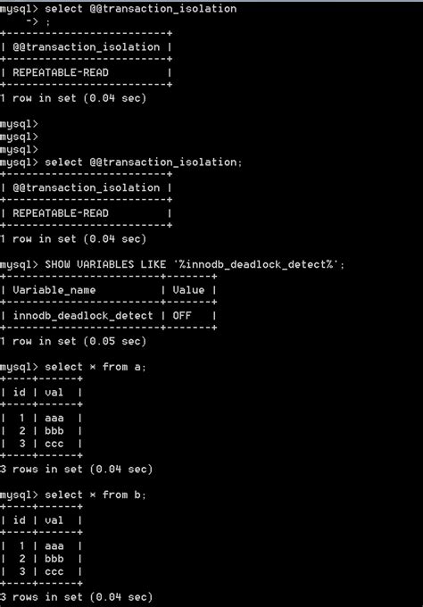 关于mysql死锁检测机制参数innodb deadlock detect设置的一点思考 mssql123 博客园