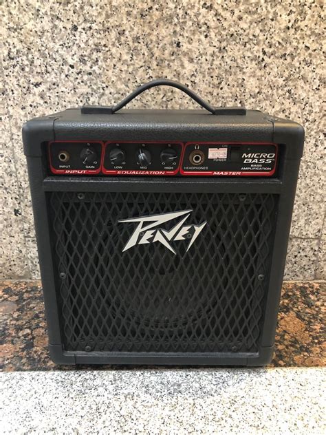 Peavey Microbass Iii 1x8 20w Bass Combo Amp Hobbies And Toys Music