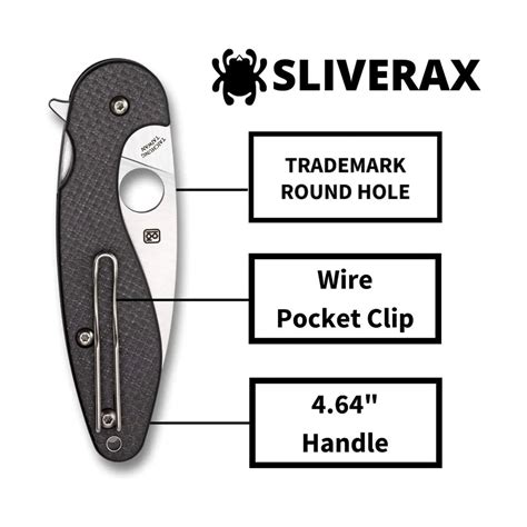 Spyderco Sliverax C228cfp Kaviso