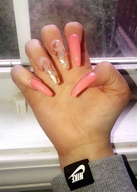 Long Coffin Baddie Cute Acrylic Nails Black Music Is