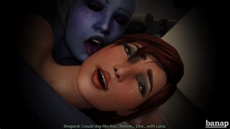 Rule 34 1girls 3d Alien Futanari Asari Banap Commander Shepard