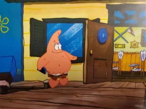 Spongebob Squarepants Original Production Cel Cell Animation Art £212 23 Picclick Uk