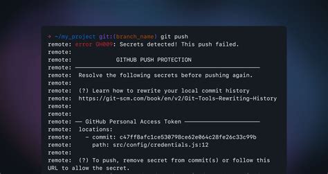 Push Protection Is Generally Available And Free For All Public Repositories The Github Blog