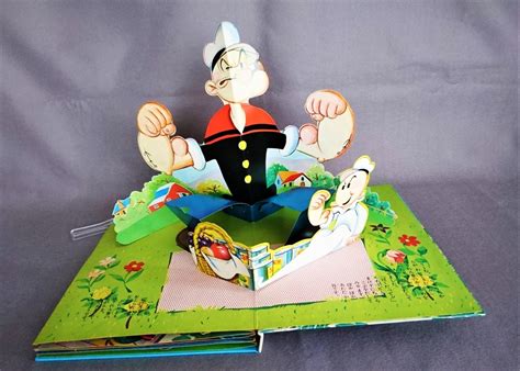 飛び出す絵本「ポパイ」part3 Pop Up Booksのブログ