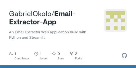 Github Gabrielokoloemail Extractor App An Email Extractor Web Application Build With Python