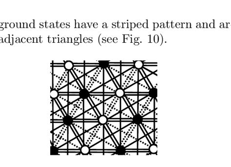 Striped Patterns In The Triangular Lattice Download Scientific Diagram