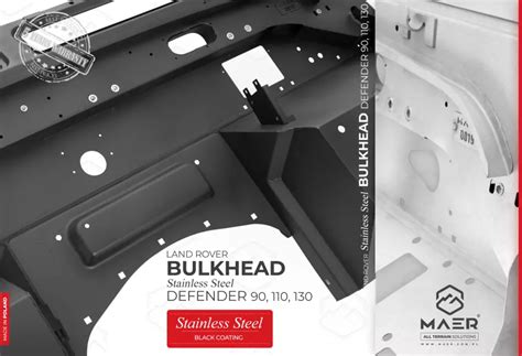 Defender 90 110 130 V8 200TDi 300TDi Td5 Bulkhead