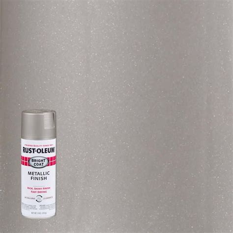 Shop Rust Oleum Stops Rust Bright Coat Metallic Aluminum Spray 11 Oz At Jaeger Lumber