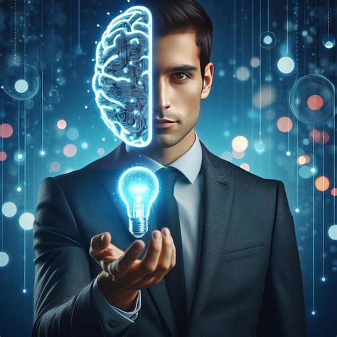 Science And Artificial Intelligence Digital Data Connection Technology