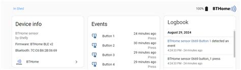 Shelly BLU Button4 Events Not Working Configuration Home Assistant