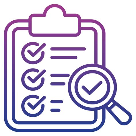 Quality Check Generic Gradient Outline Icon