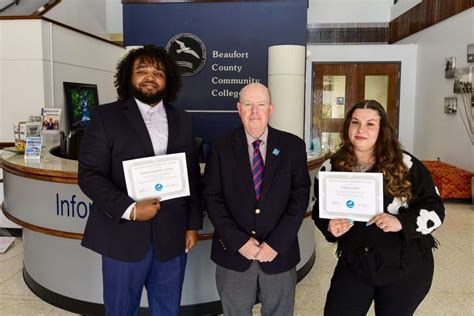Two Students Recognized For Leadership And Achievement Beaufort