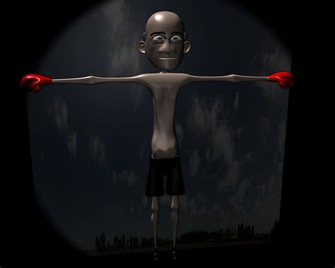 everyday hero modelling rigging animating works in progress