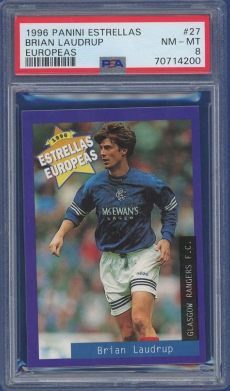 1996 Panini Estrellas Europeas 27 Brian Laudrup Rc For Sale Online