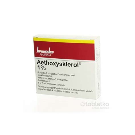 Aethoxysklerol 1 Etabletka