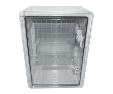 Tough Lockable Abs Outdoor Enclosure Ik10 Ip65 Clear Door 500 X 400 X