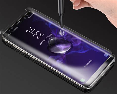 Samsung Note UV Liquid D Curved Clear Glass Sreen Protector