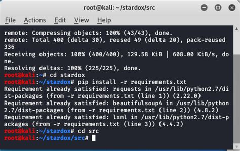 Stardox Outil De Collecte Dinformations Github Stargazers Dans Kali