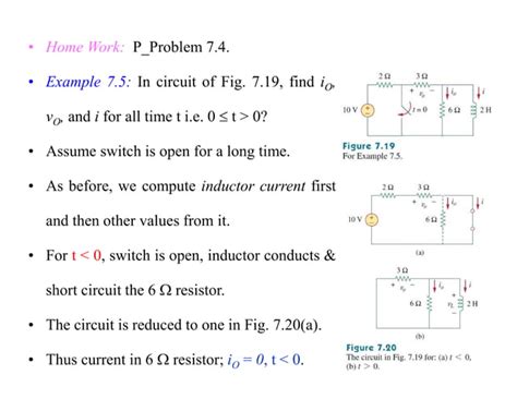 First Order Circuits Linear Circuit Analysis Pdf