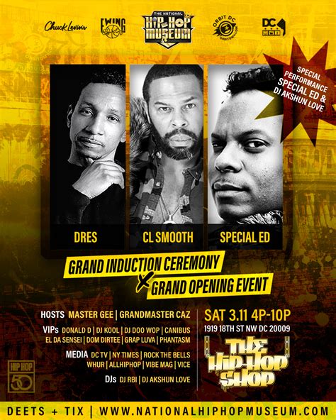 The National Hip Hop Museum Grand Induction Ceremonyand Grand Opening