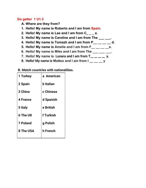Lee And Me 2nd Grade Worksheets Matching Activity Forgot My Password
