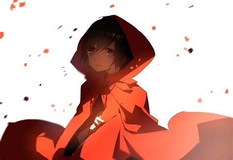 Ruby Rose Rwby Drawn By Min Danbooru