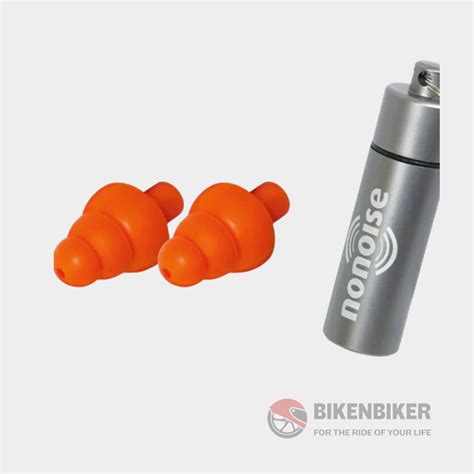 Noise Filtration Precision Ear Plugs Nonoise Bikenbiker