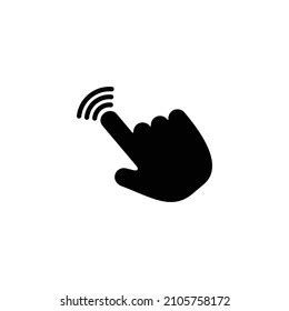 Cursor Simple Flat Icon Vector Illustration Stock Vector Royalty Free