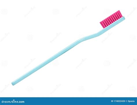 Toothbrush And Dental Mirror Explorer In Glass Royalty Free Stock