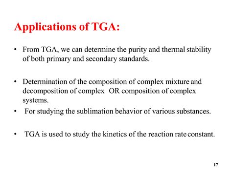 Thermal Gravimetric Analysis Tga Pdf Chemistry Science