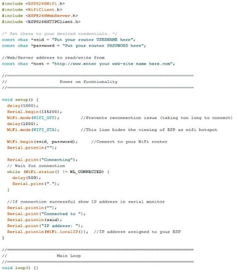 Sending Data From ESP To A Website