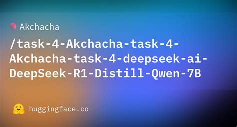 Akchacha Task 4 Akchacha Task 4 Akchacha Task 4 Deepseek Ai DeepSeek R1