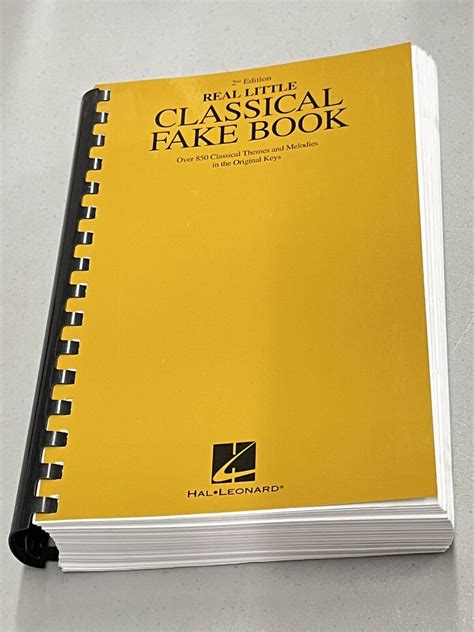 The Real Little Classical Fake Book Over 600 Classical Themes And